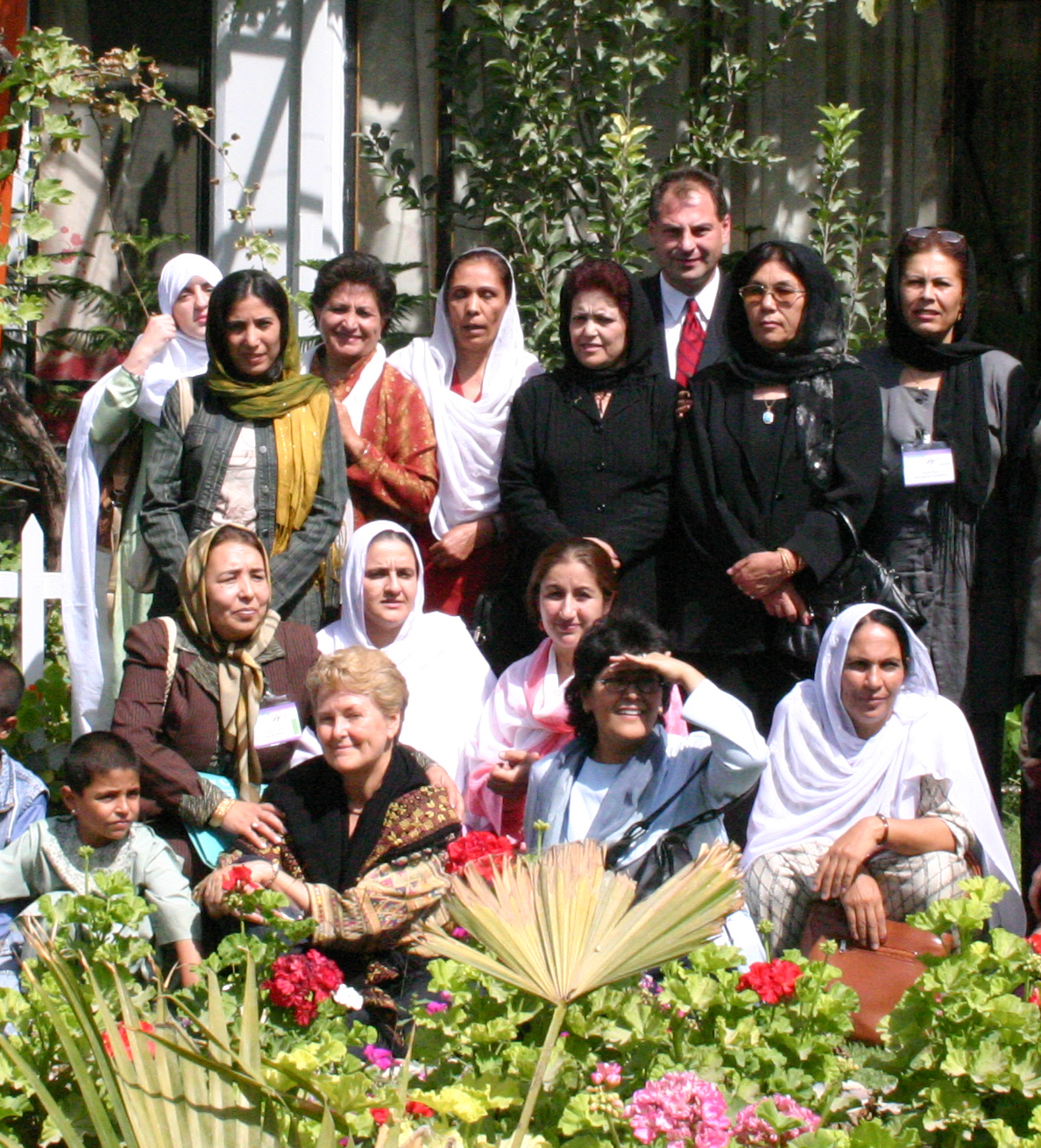 A "trailblazer" for Afghan women - Swanee Hunt