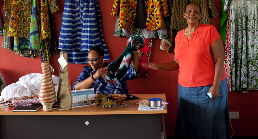 Janet Nkubana and Joy Ndunguste - Swanee Hunt